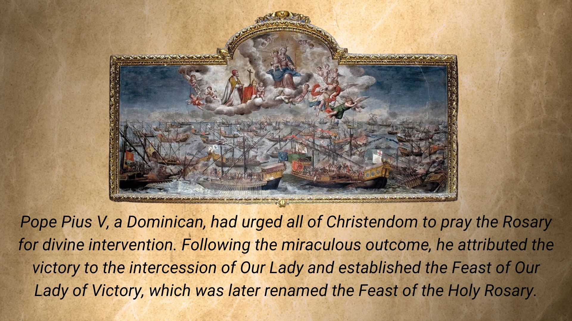 The Holy Rosary: From St. Dominic to the Battle of Lepanto