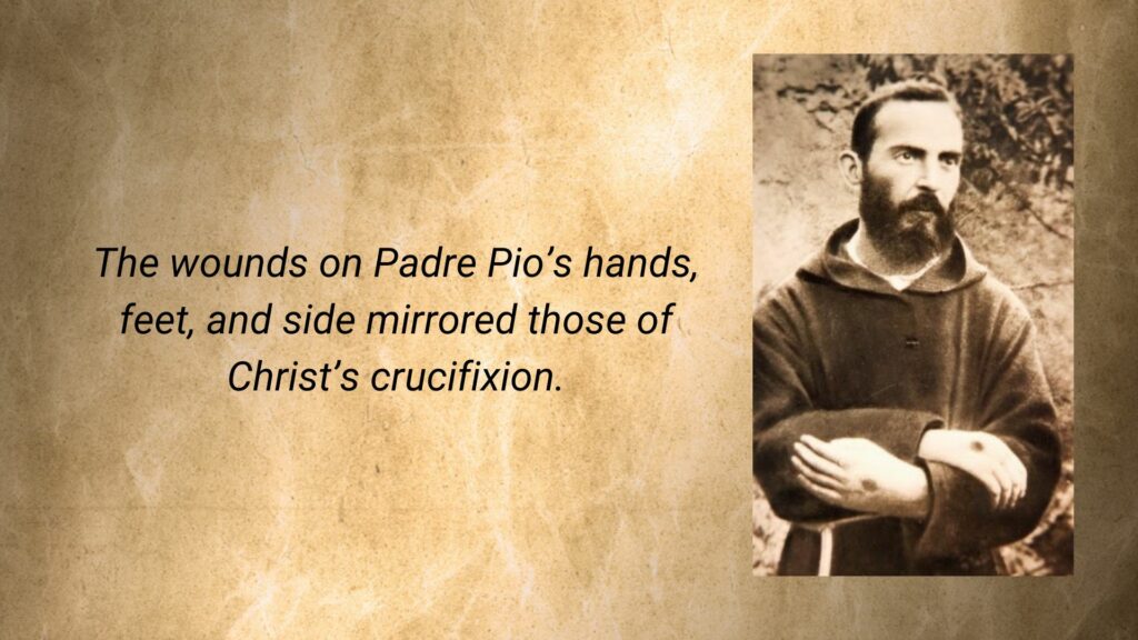 The Mystery of Padre Pio’s Stigmata