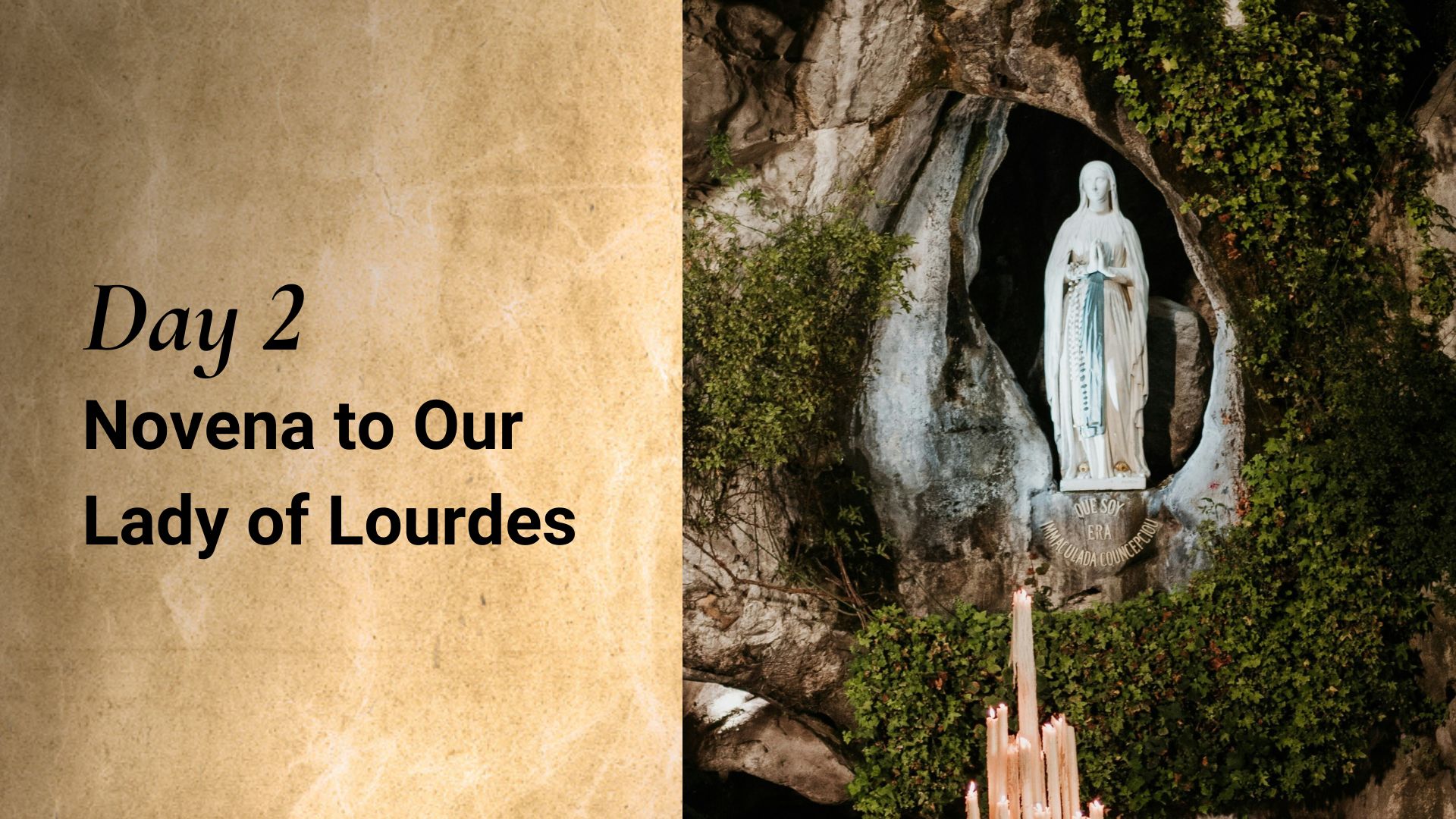 Novena to Our Lady of Lourdes - Following Padre Pio