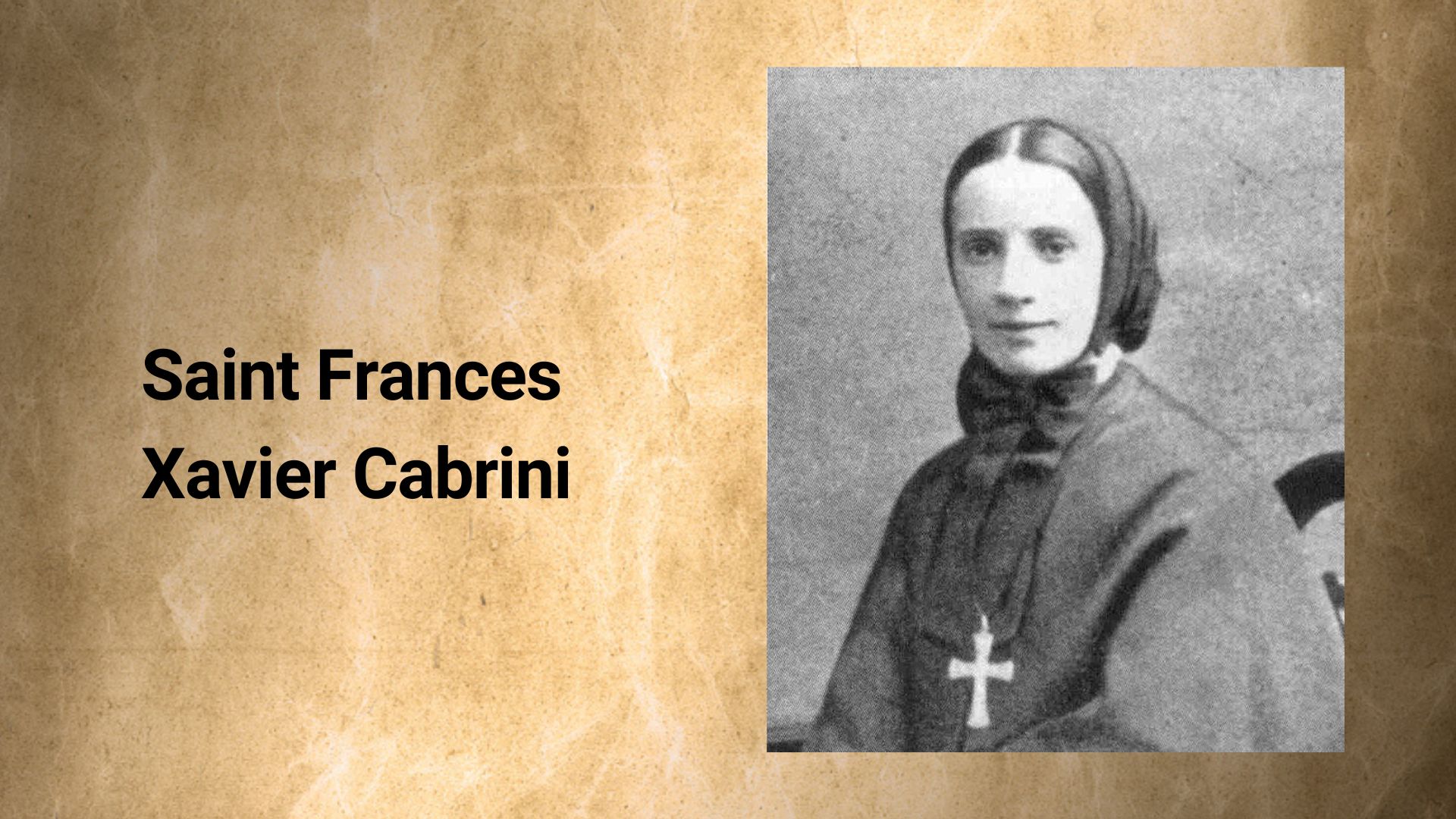 Saint Frances Xavier Cabrini - Following Padre Pio